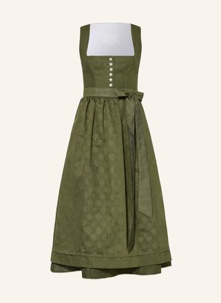 Sportalm Dirndl Riedhof Im Materialmix gruen
