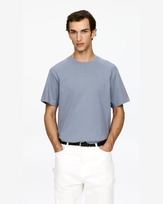 Arket Lockeres T-Shirt 220 GSM -Blau