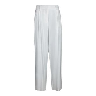 Blanca Vita High-Waist Faltenhose - - Trousers - Damen - Wei&szlig; - L