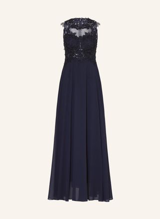 Apart Abendkleid Mit Spitze blau