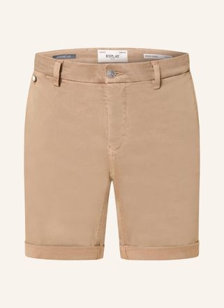 Replay Jeansshorts Benni Regular Fit beige