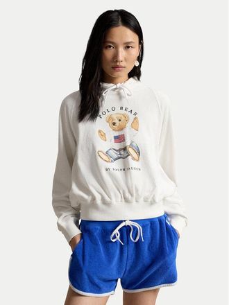 Polo Ralph Lauren Sweatshirt 211A12745001 Wei&szlig; Regular Fit