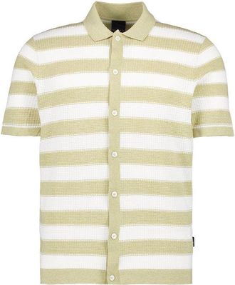 Bugatti Herren Kurzarmhemd beige