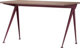 Vitra Bureau Compas Direction - pi&egrave;tement Rouge Japonais - Jean Prouv&eacute; Vitra