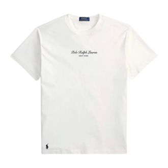 Polo Ralph Lauren Homme, Tops, Blanc, Taille: S T-shirt en maille