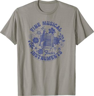 Fender Fine Musical Instruments Hippie Vibes Instruments T-Shirt