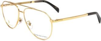 Eyewear by David Beckham Aviator Frame - - Accessories - unisex - Gelb - 58 MM