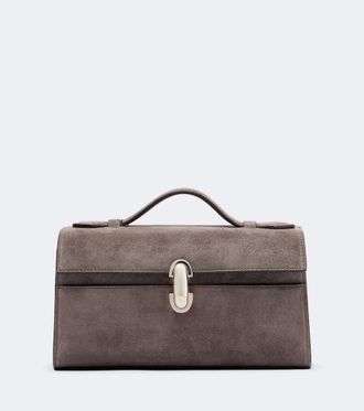 Savette Sac &agrave; main Symmetry Pochette Small en daim