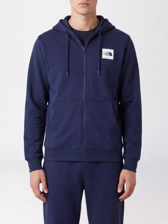 The North Face Baumwoll-Kapuzensweatshirt mit verstellbarem Kordelzug und Rei&szlig;verschluss