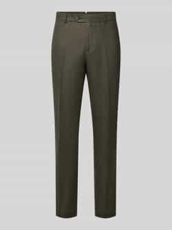 Selected Regular Fit Anzughose aus reinem Leinen Modell BAILEY