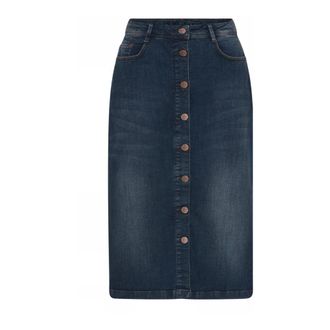 C.Ro Blaue Jeansrock - Stilvolles Modell - - Skirts - Damen - Blau - S