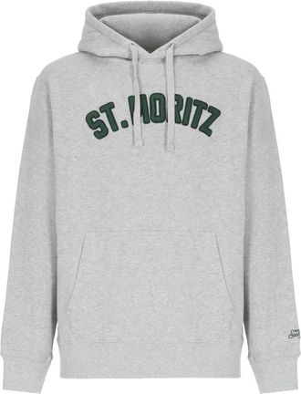 Saint Barth Homme, Sweatshirts et sweats &agrave; capuche, Gris, Taille: S St Moritz Sweat &agrave; capuche