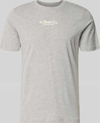 s.Oliver Red Label Regular Fit T-Shirt aus reiner Baumwolle
