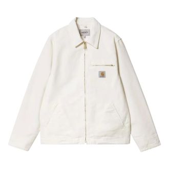 Carhartt Work in Progress Homme, Vestes, Blanc, Taille: L Detroit Jacket
