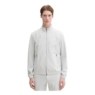 Theory Veste zipp&eacute;e Precision Ponte &agrave; col montant - Homme - Vestes - Gris - Taille: S