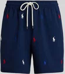 Ralph Lauren Regular Fit Badehose mit Logo-Stitching