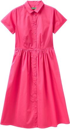 Benetton Damen 4ew7dv04u Kleid, Fuchsia Purple 02a, S