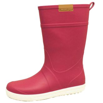Bockstiegel Damen Gummistiefel Silke halbhoher Regenstiefel, Farbe:rot/wei&szlig;, Gr&ouml;&szlig;e:39 EU