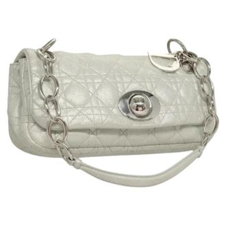 Dior Pre-owned Vintage Schultertasche - - Pre-owned - Damen - Grau - ONE SIZE