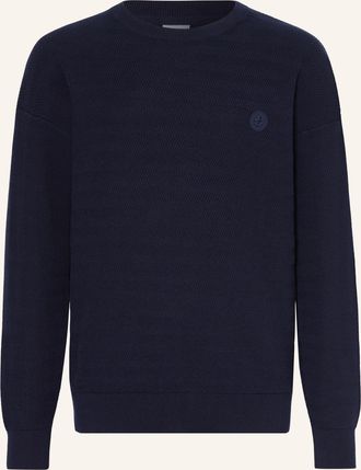 HUGO BOSS Pullover blau