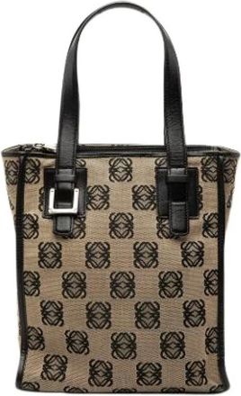 Loewe Sac cabas Pre-owned - Femme - Pre-owned - Beige - Taille: ONE Size