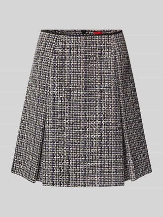 HUGO BOSS Minirock mit r&uuml;ckseitigem Rei&szlig;verschluss Modell Ratira