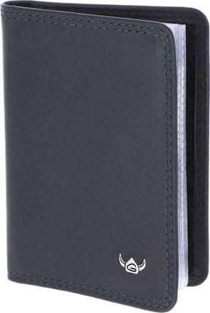 Golden Head Leder Polo RFID Protect Kartenetui 4431 Marineblau dunkelblau