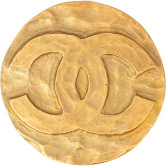 Chanel Halskette - Chanel Golden Plate Brooch - Gr. unisize - in Mehrfarbig - f&uuml;r Damen