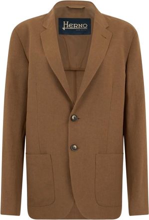 Herno Homme, Vestes, Brun, Taille: M Blazer Crois&eacute;