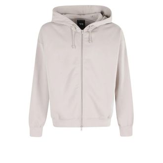 Yohji Yamamoto Zip Hoodie - - Sweatshirts & Hoodies - Herren - Beige - L