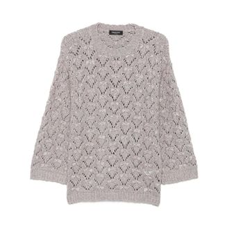 Fabiana Filippi Damen, Strickwaren, Grau, 2XSGr&ouml;&szlig;e