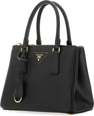 Prada Galleria Shoulder Bag - Black