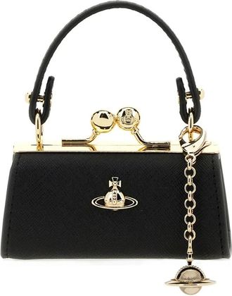 Vivienne Westwood unisex, Sacs, Noir, Taille: ONE Size Doll Orb-Plaque