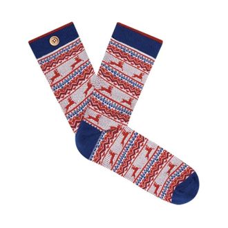 Cabaia Homme, Sous-vêtements, Multicolore, Taille: ONE Size Chaussettes Rouges Nina et Antonin