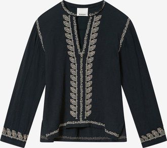 Isabel Marant Haut / Top Cizalie - Homme - Noir D&eacute;lav&eacute; - Taille XL - Isabel Marant