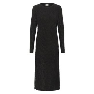 Kaffe Femme, Robes, Noir, Taille: 40 FR &Eacute;l&eacute;gante Robe Noire Kazeverina