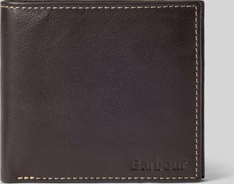 Barbour Portemonnaie aus echtem Leder