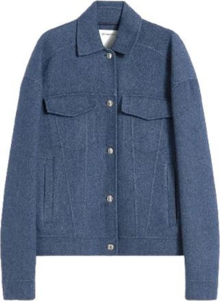 Sportmax Damen, Jacken, Blau, XSGröße