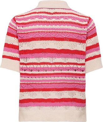 Only Strickjacke ONLLULA POLO S/S CARDIGAN KNT NOOS