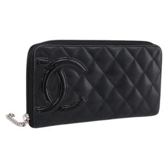 Chanel Pre-owned Vintage Long Wallet - - Pre-owned - Damen - Schwarzk - ONE SIZE