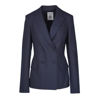 Semicouture Zweireihiger Blazer - - Jackets - Damen - Blau - L