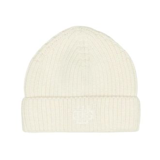 Garment Workshop Garment Workshop, Homme, Accessoires, Blanc, Taille: ONE Size Bonnet dhiver en tricot