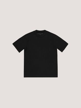 Circolo 1901 Crew Neck t-shirt Nero Piquet / 2XL