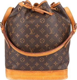 Louis Vuitton Crossbody Bags - Louis Vuitton Monogram Canvas Sac Noe Grande Shoul - Gr. unisize - in Braun - f&uuml;r Damen