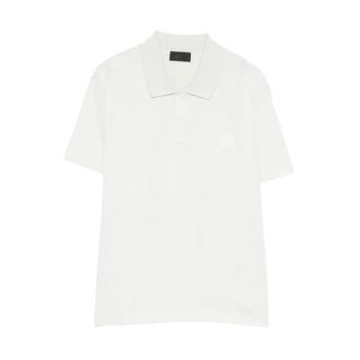 Moncler SS Polo - - Tops - Damen - Wei&szlig; - XS