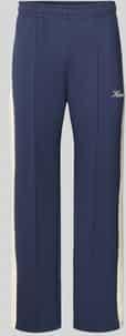 Karl Kani Sweatpants mit Längsnähten und Label-Print