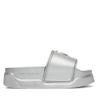 Karl Lagerfeld Pantoletten KARL LAGERFELD Kondominium KL88819 Silberfarben
