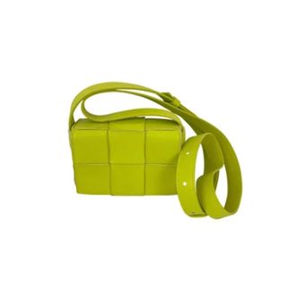 Bottega Veneta Pre-owned Leder Schultertasche - - Pre-owned - Damen - Gr&uuml;n - ONE SIZE