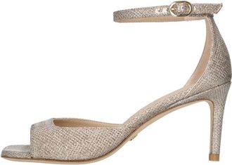 Stuart Weitzman Femme, Chaussures, Gris, Taille: 35 EU High Heel Sandales