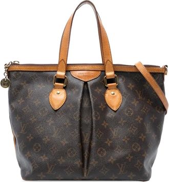 Louis Vuitton 2010 Palermo PM Satchel-Tasche - Braun